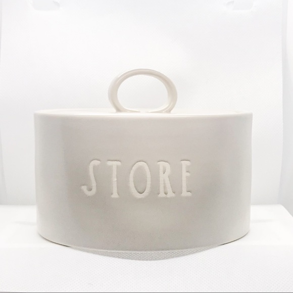 Rae Dunn | Storage & Organization | Rae Dunn Store Container With Lid ...